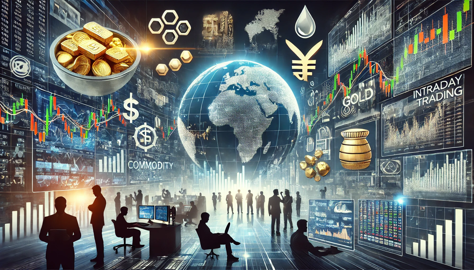 Amicharts Indian Stock and Commodity Market Intraday Trading Investment