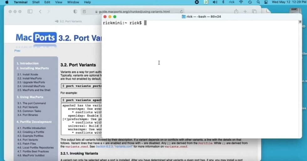 MacPort In: A Domain and a Software Management System